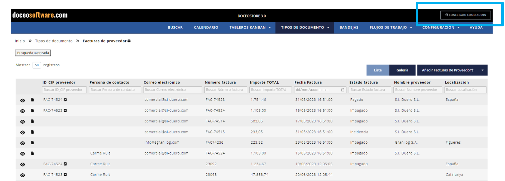 El perfil de usuario - portal.doceosoftware.com
