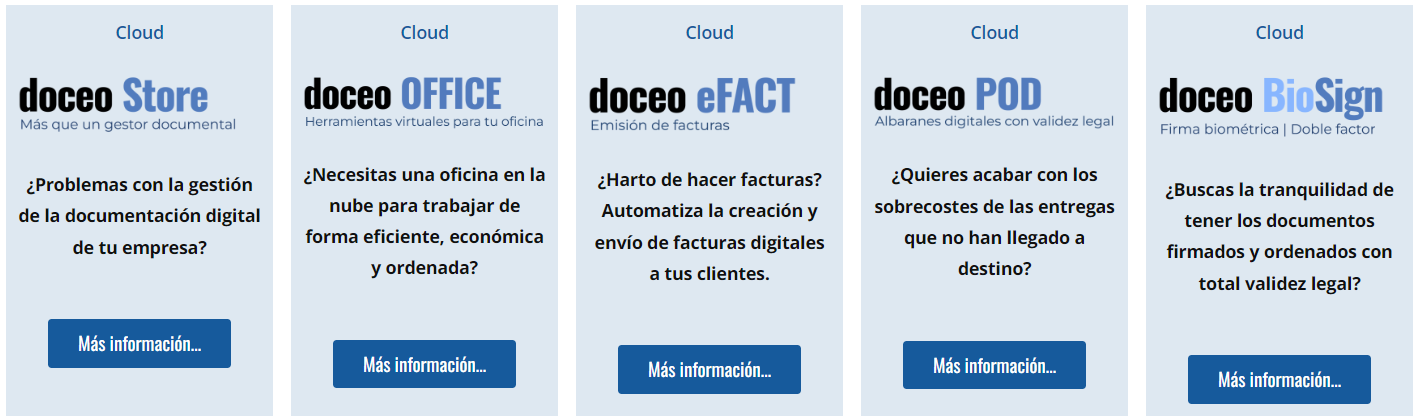 Introducción a Doceo Store - portal.doceosoftware.com